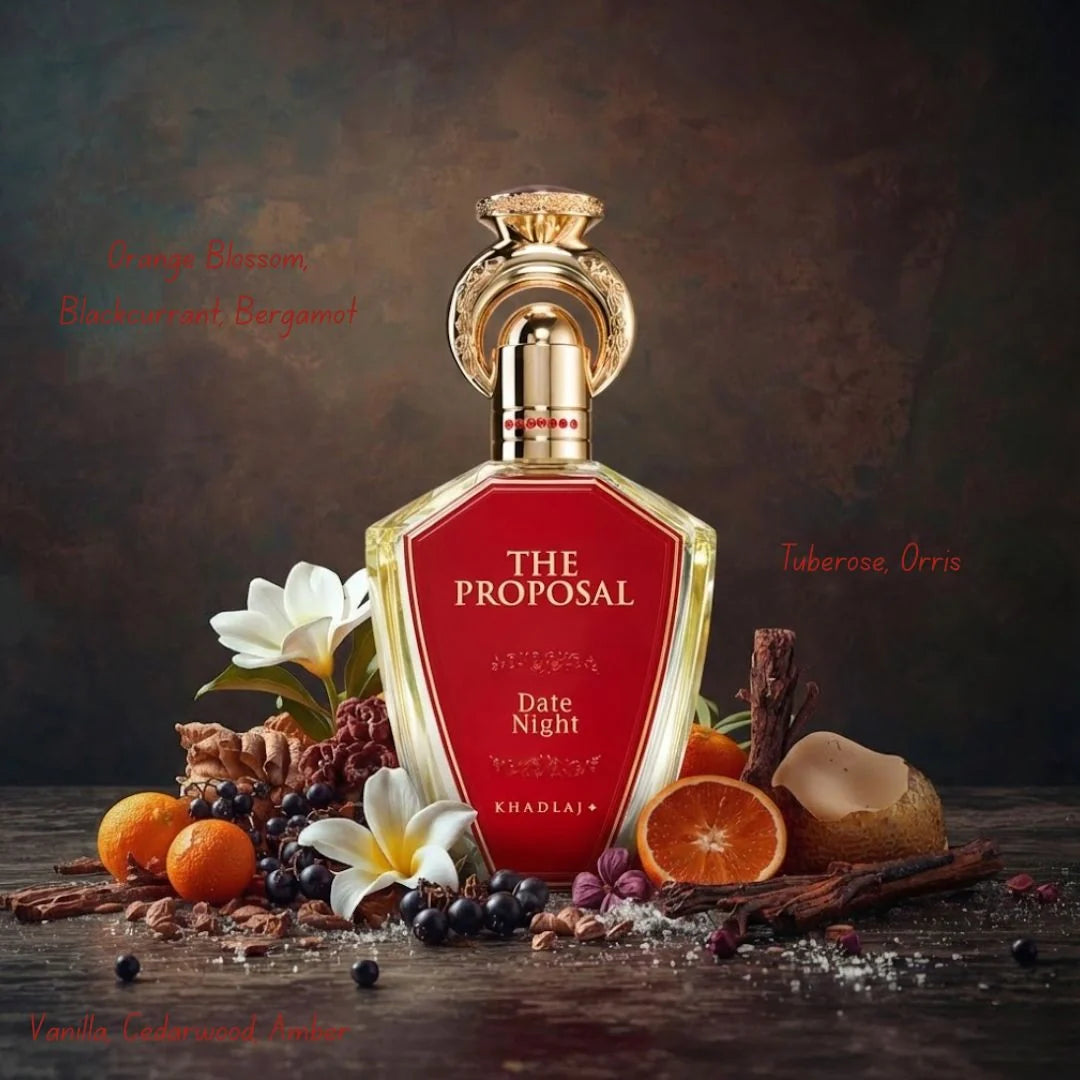 The Proposal Date Night Eau de Parfum Spray 100ml (3.4 oz) by Khadlaj ...