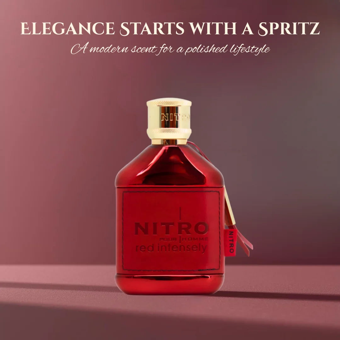 Nitro Red Intensely Extrait de Parfum Spray 100ml (3.4 oz) by Dumont P ...