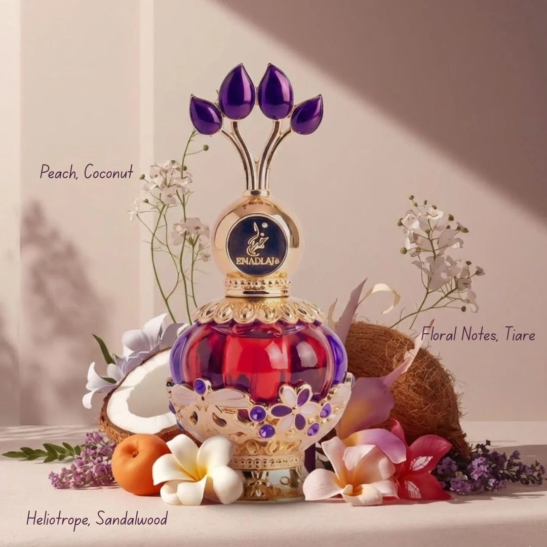 Purple Musk Concentrated Perfume Oil 20ml (0.7 oz) by Khadlaj – Intense ...