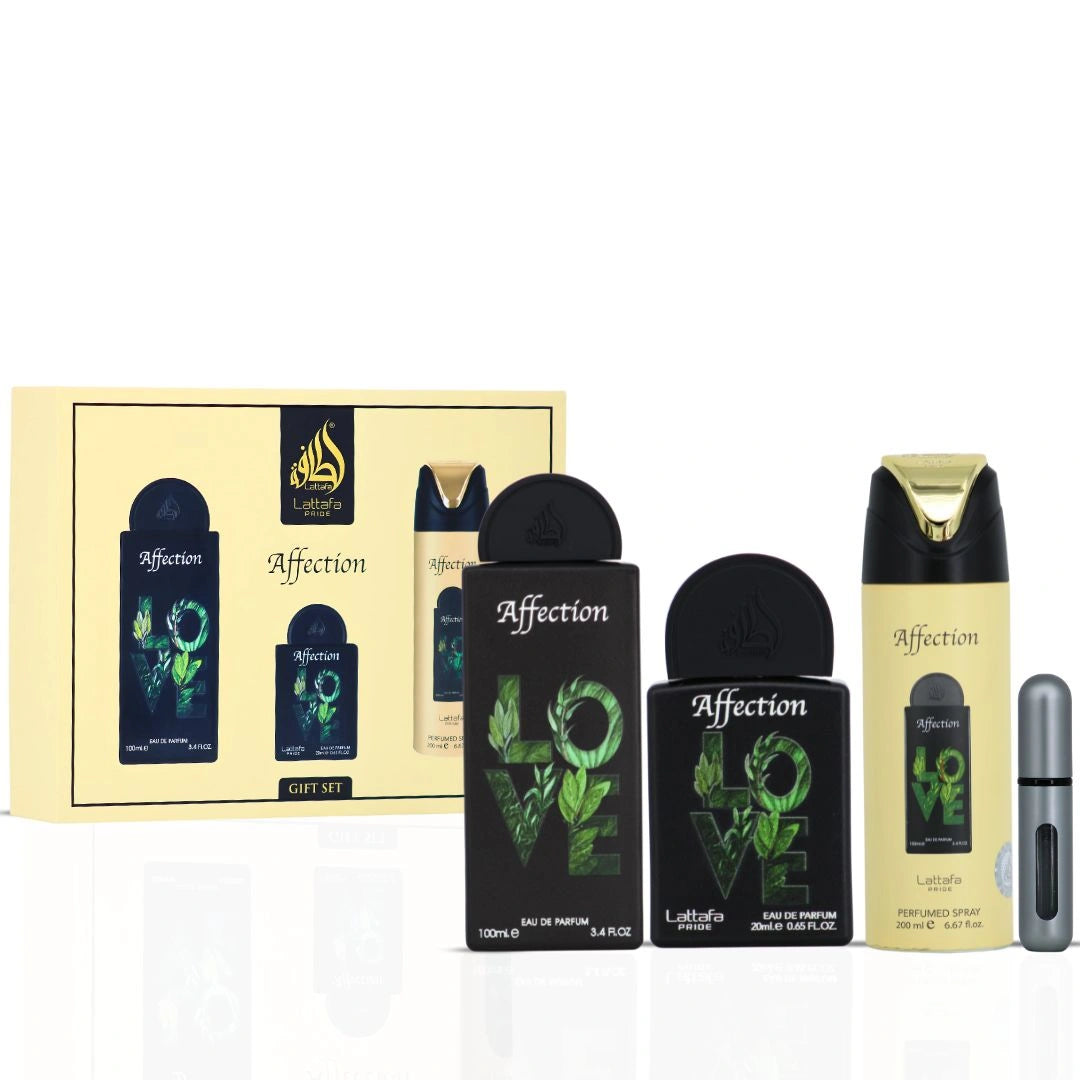 Lattafa Pride Affection 3-Piece Eau de Parfum Gift Set – Intense Oud ...